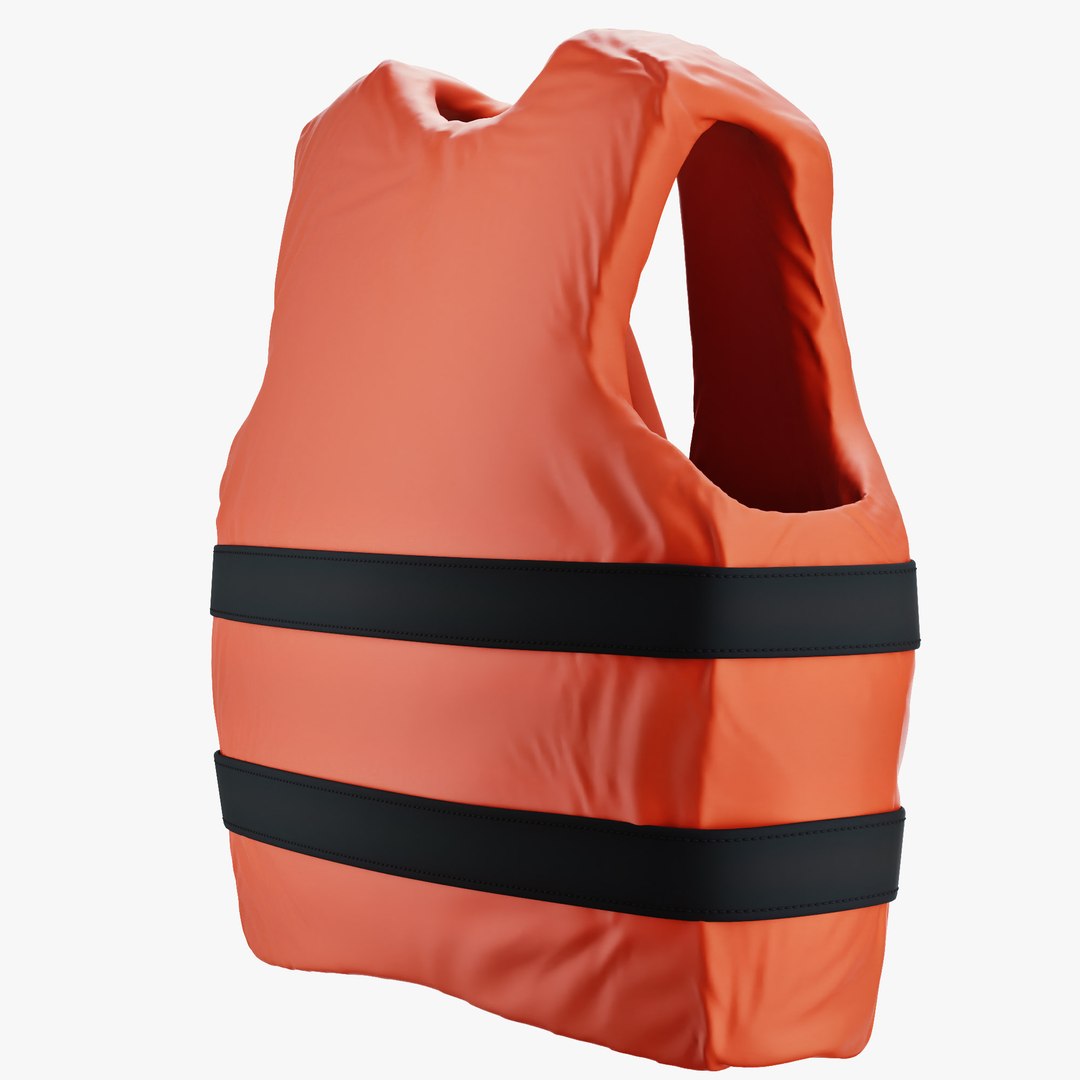 3D Life Vest Model - TurboSquid 1616035