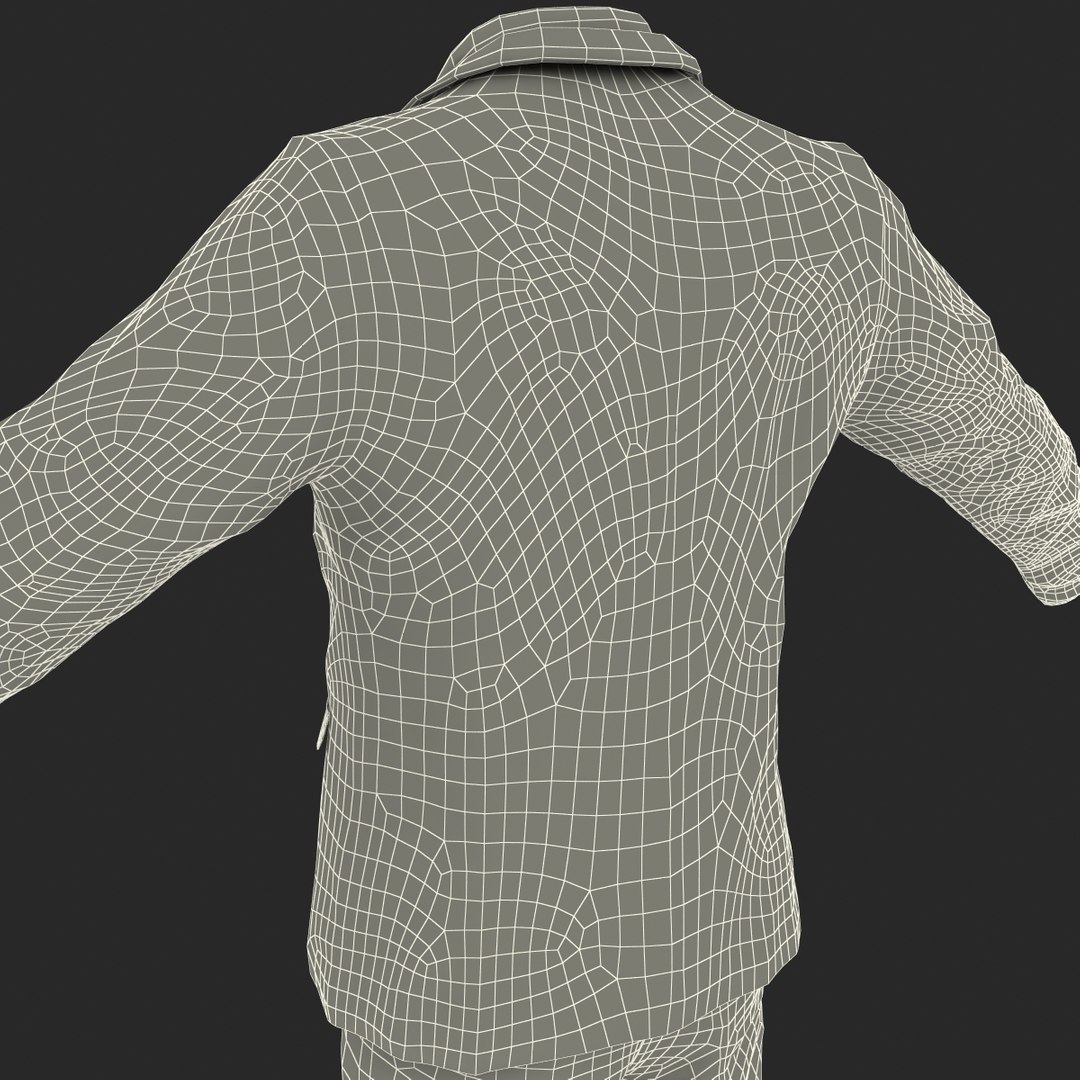 Work Casual Clothes 2 3d 3ds