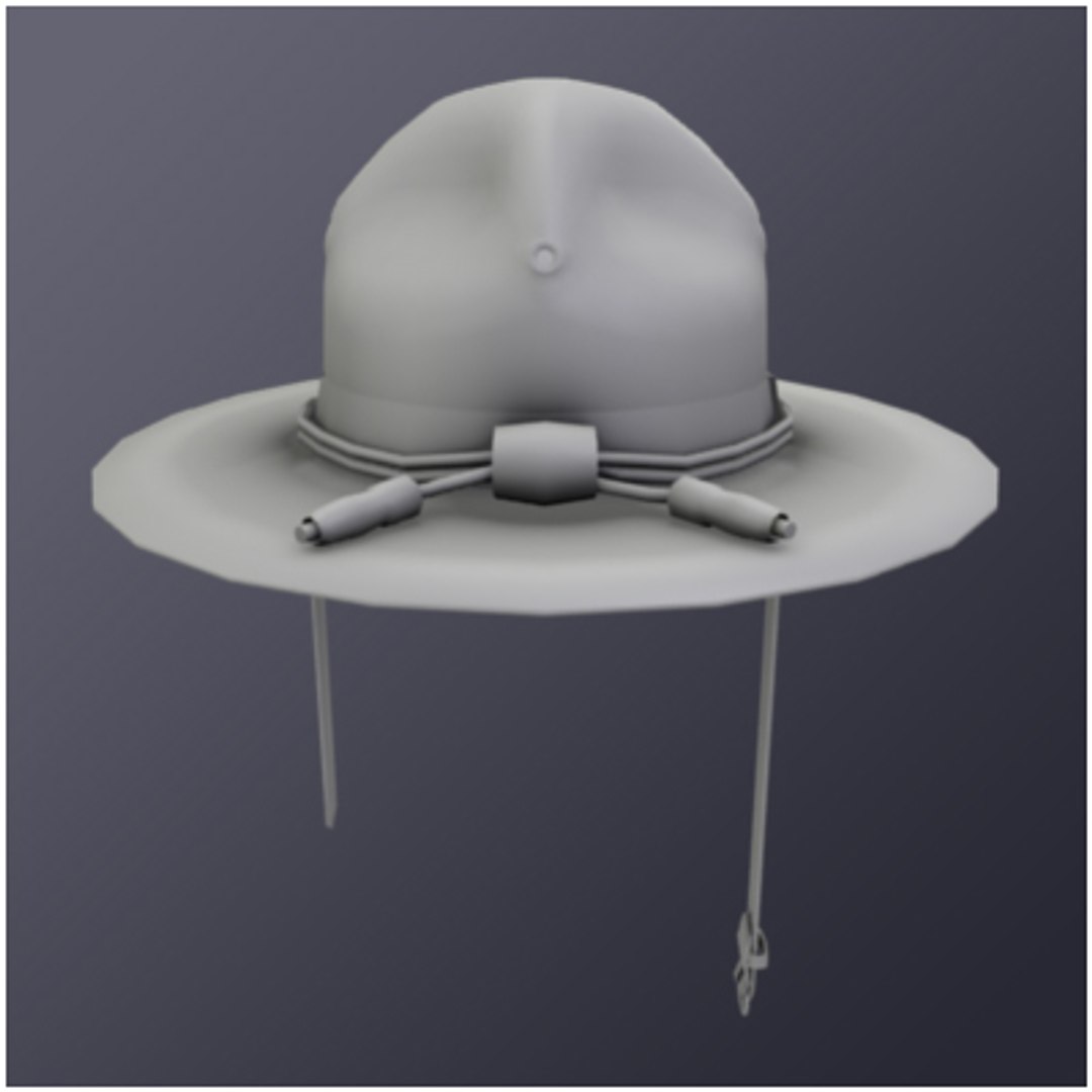 3ds Max Campaign Hat