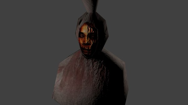 modelo 3d Pocong LowPoly - TurboSquid 2096595