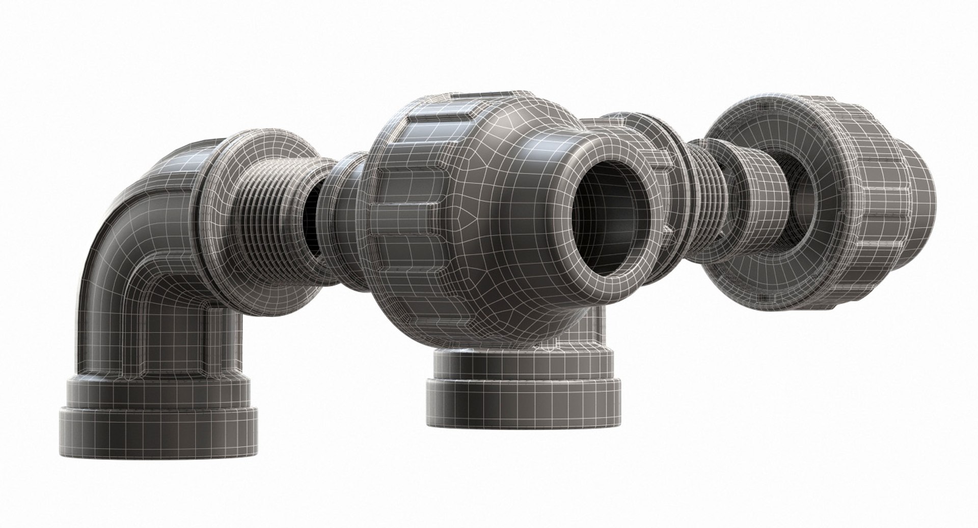 3D Model Pipe Elbow - TurboSquid 1540399