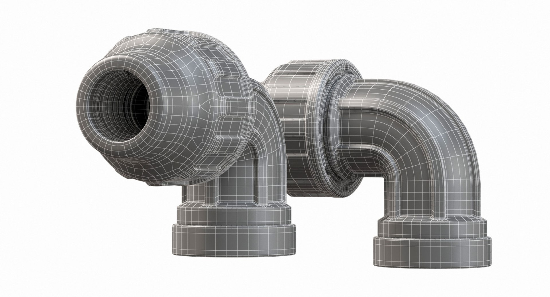 3D Model Pipe Elbow - TurboSquid 1540399