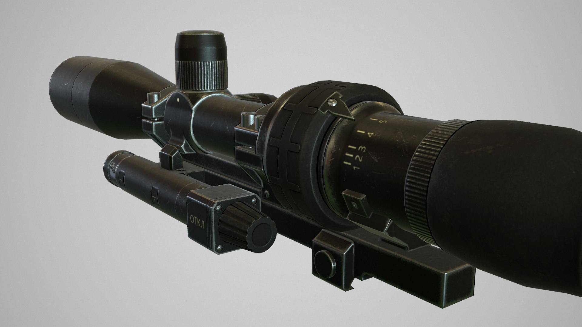 Russian Sniper Scope 1p69 Max