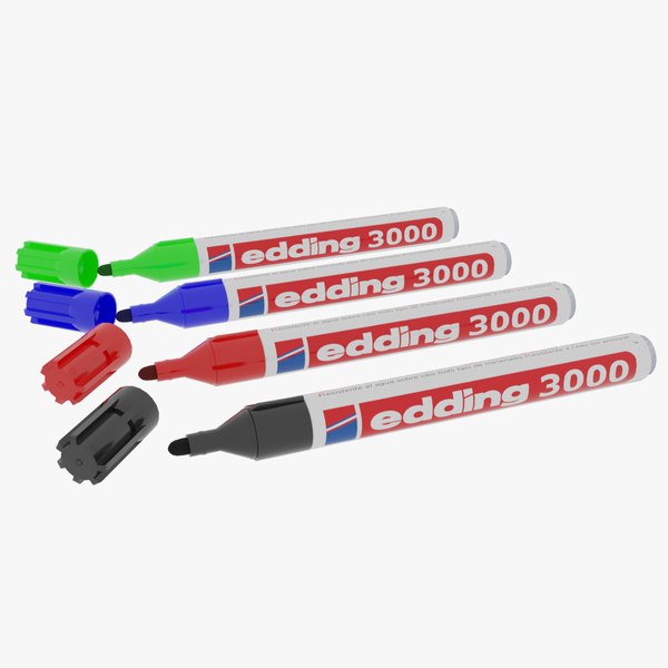 3D marker edding - TurboSquid 1668198