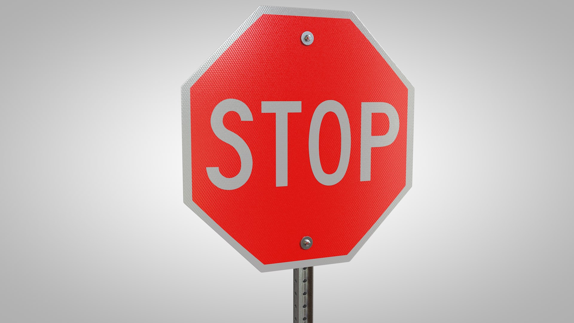 Stop Sign model - TurboSquid 2045060