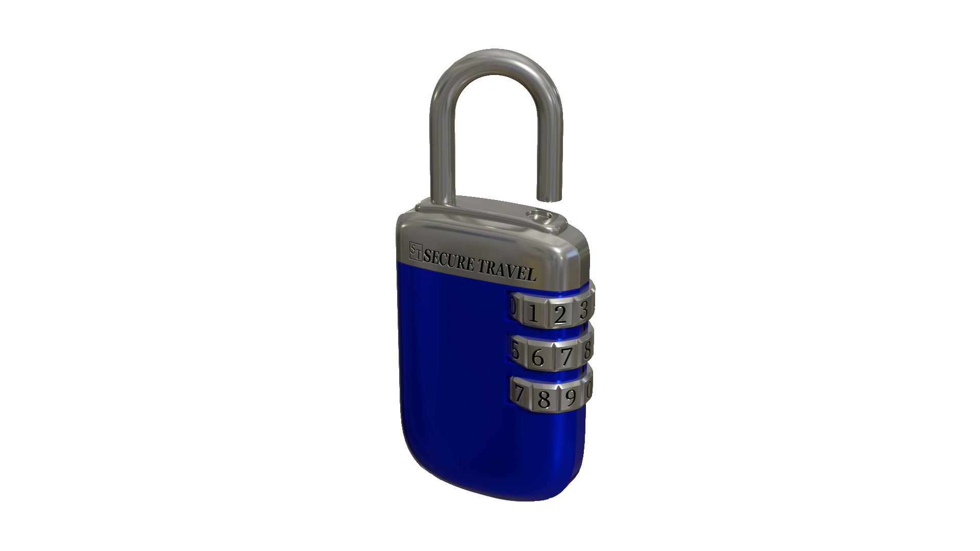 Padlock 3D Model - TurboSquid 1787199