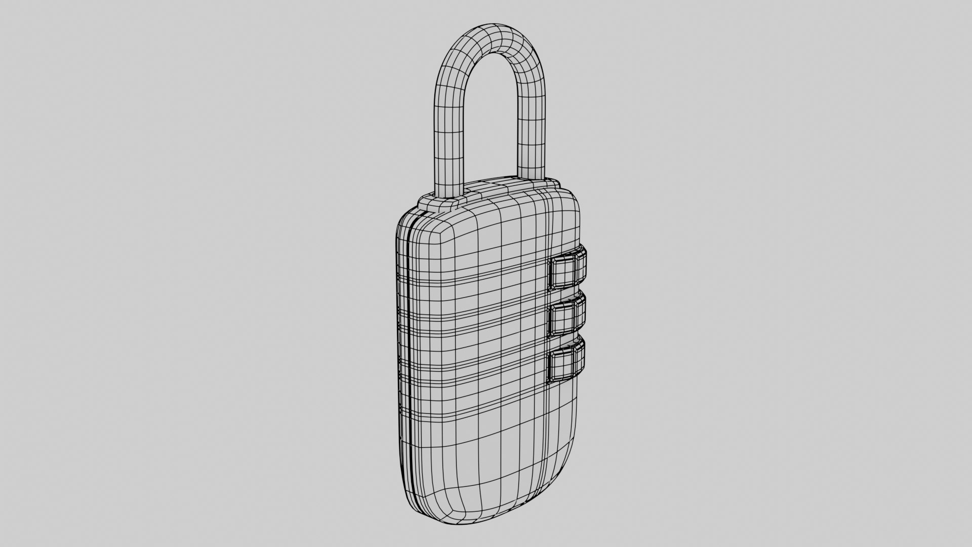 Padlock 3D Model - TurboSquid 1787199