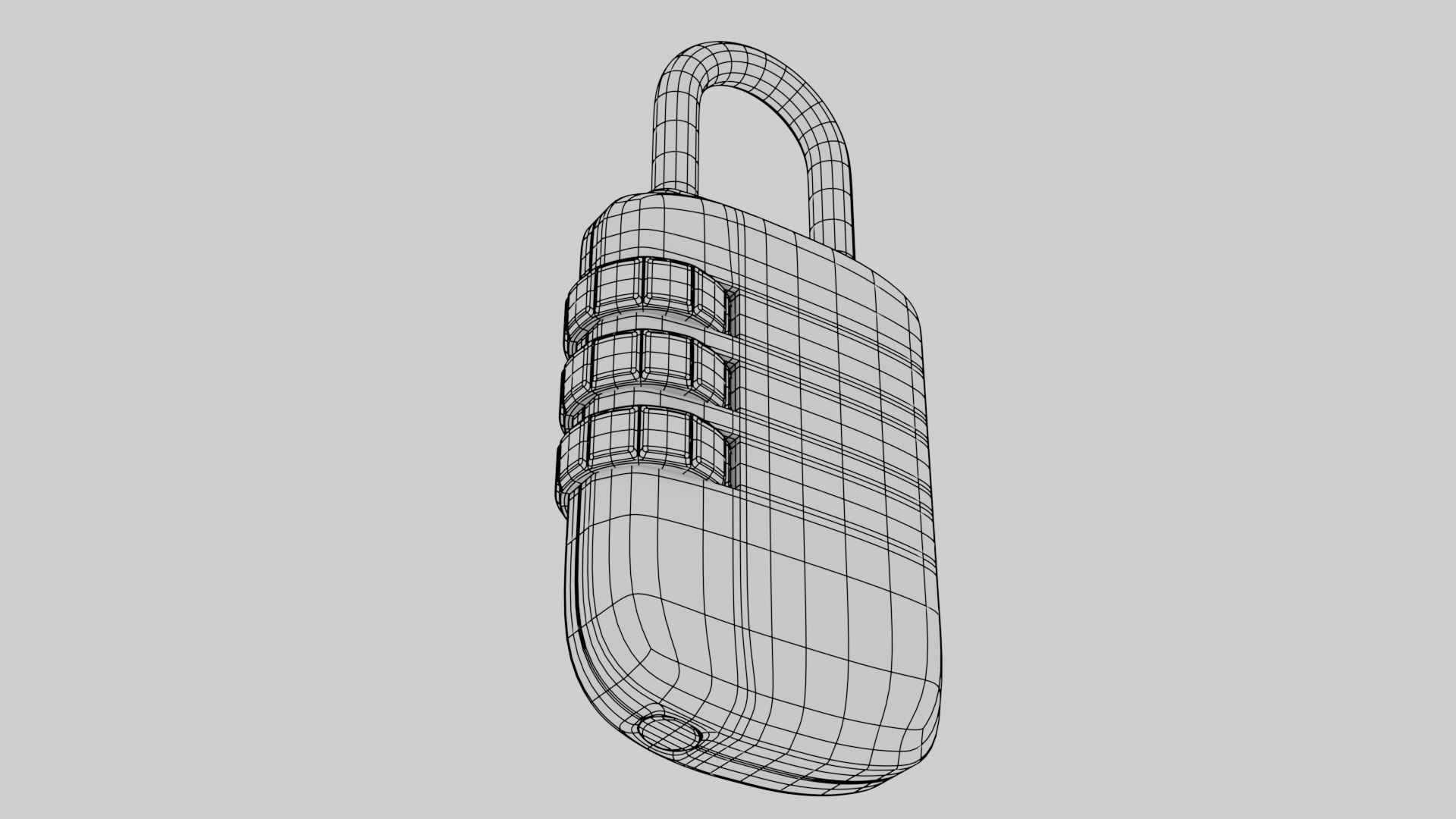 Padlock 3D Model - TurboSquid 1787199