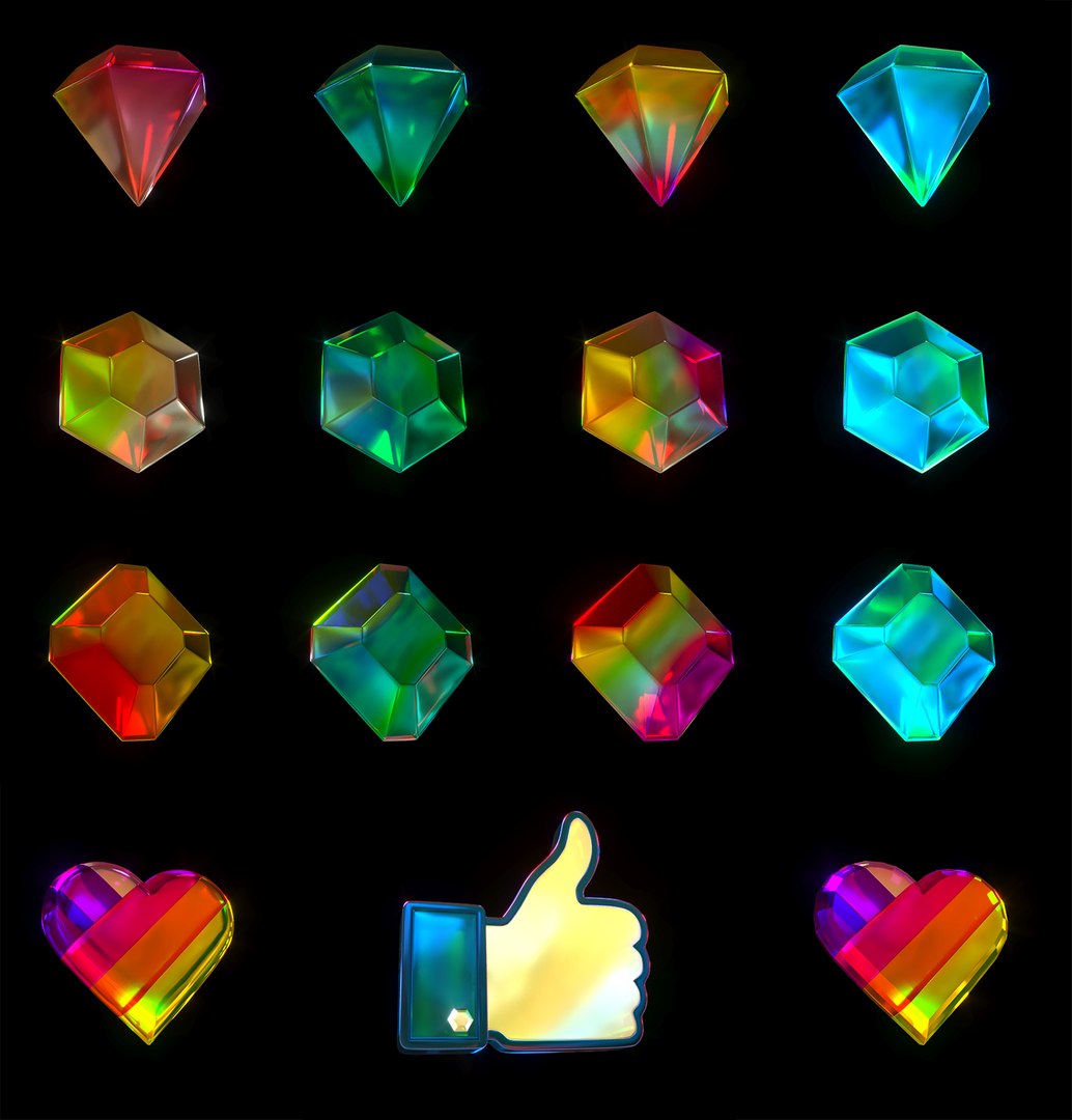 Animation crystal 3D model - TurboSquid 1556140