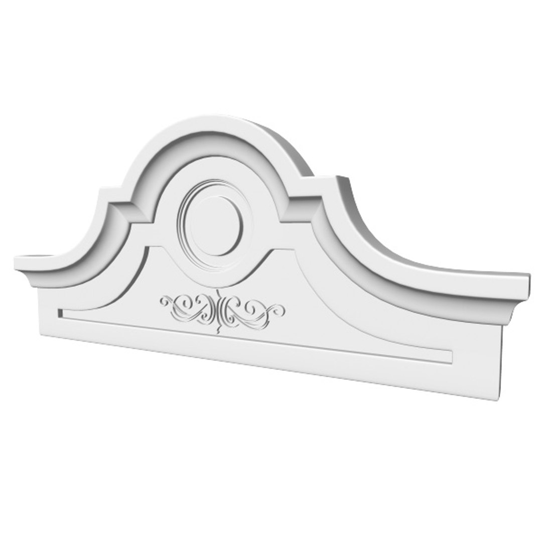 3d Window Header Model