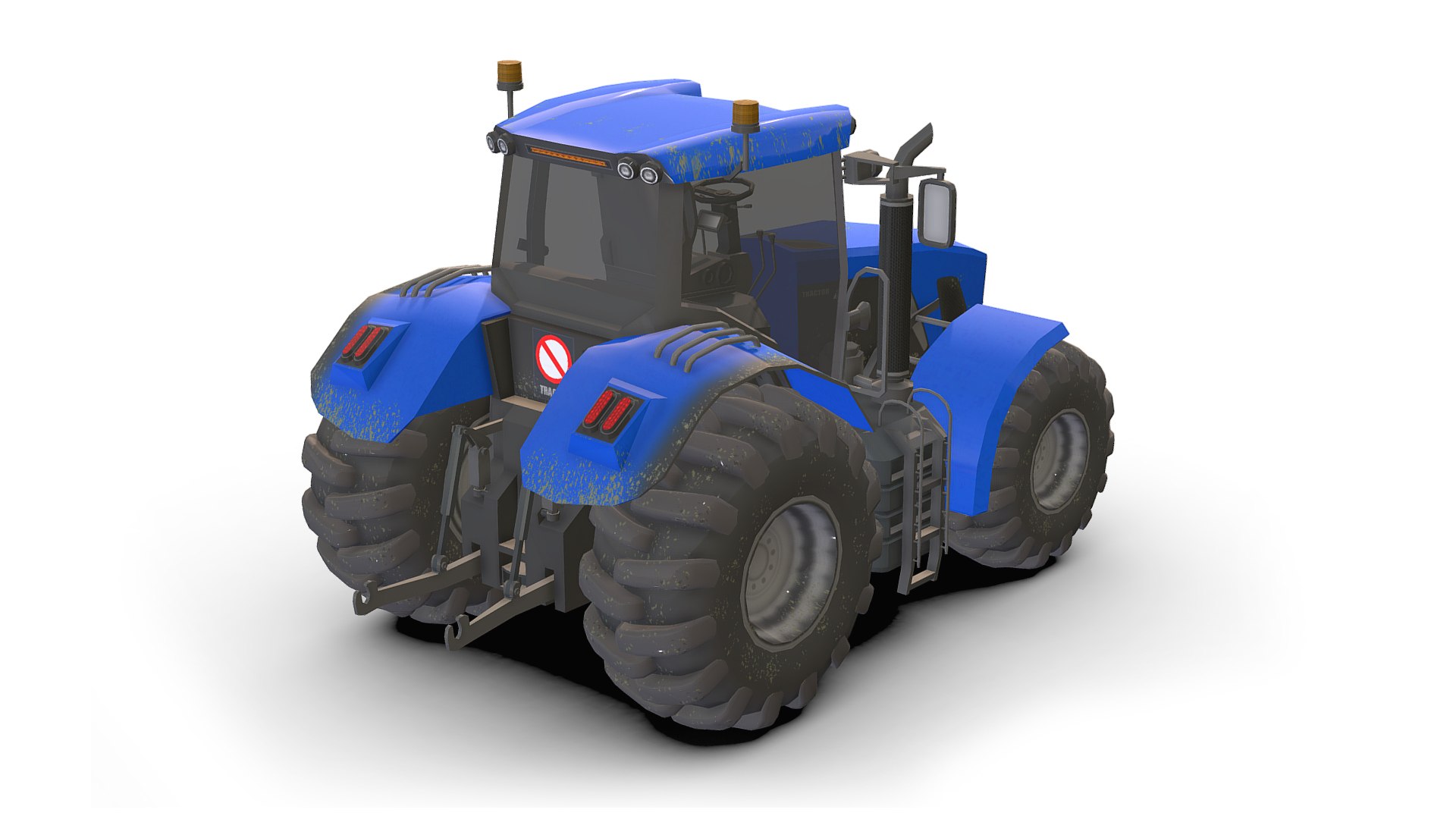 Tractor Model 3D - TurboSquid 2112434