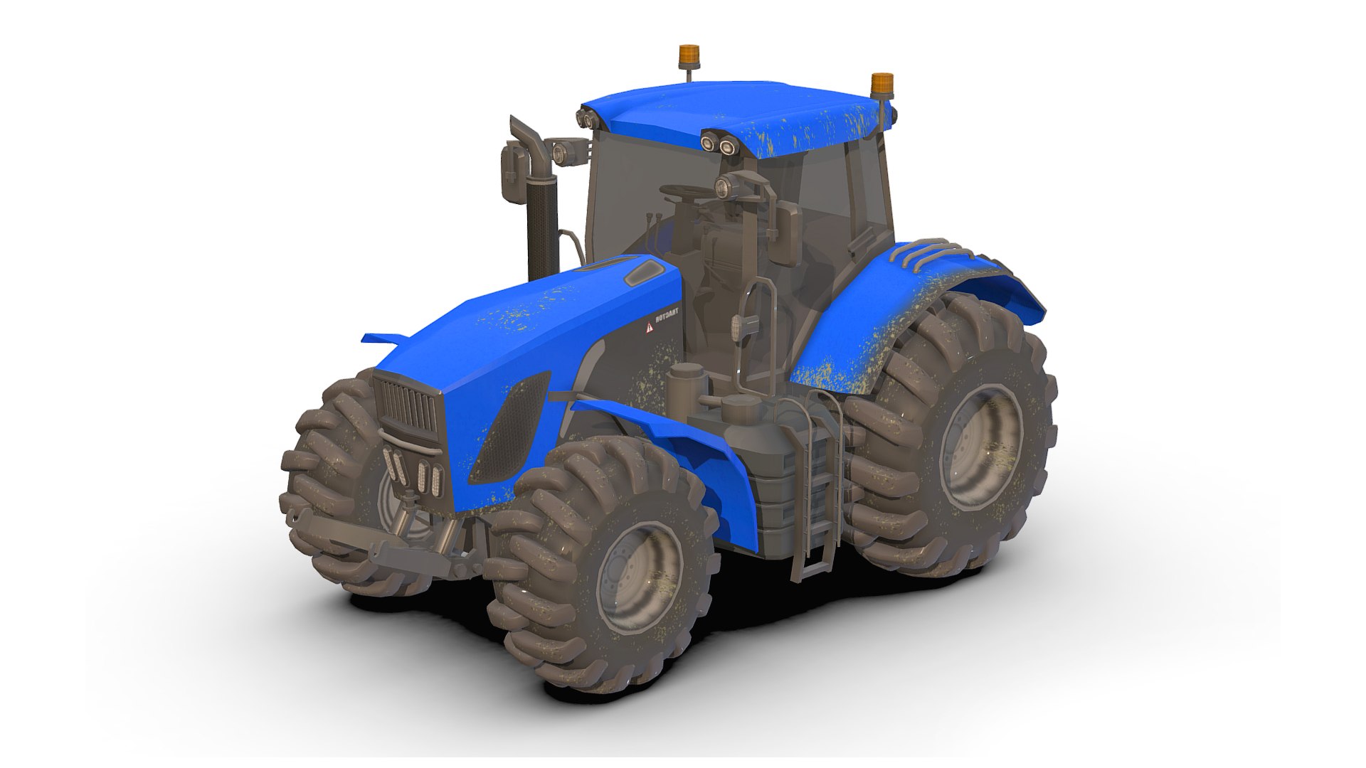 Tractor Model 3D - TurboSquid 2112434