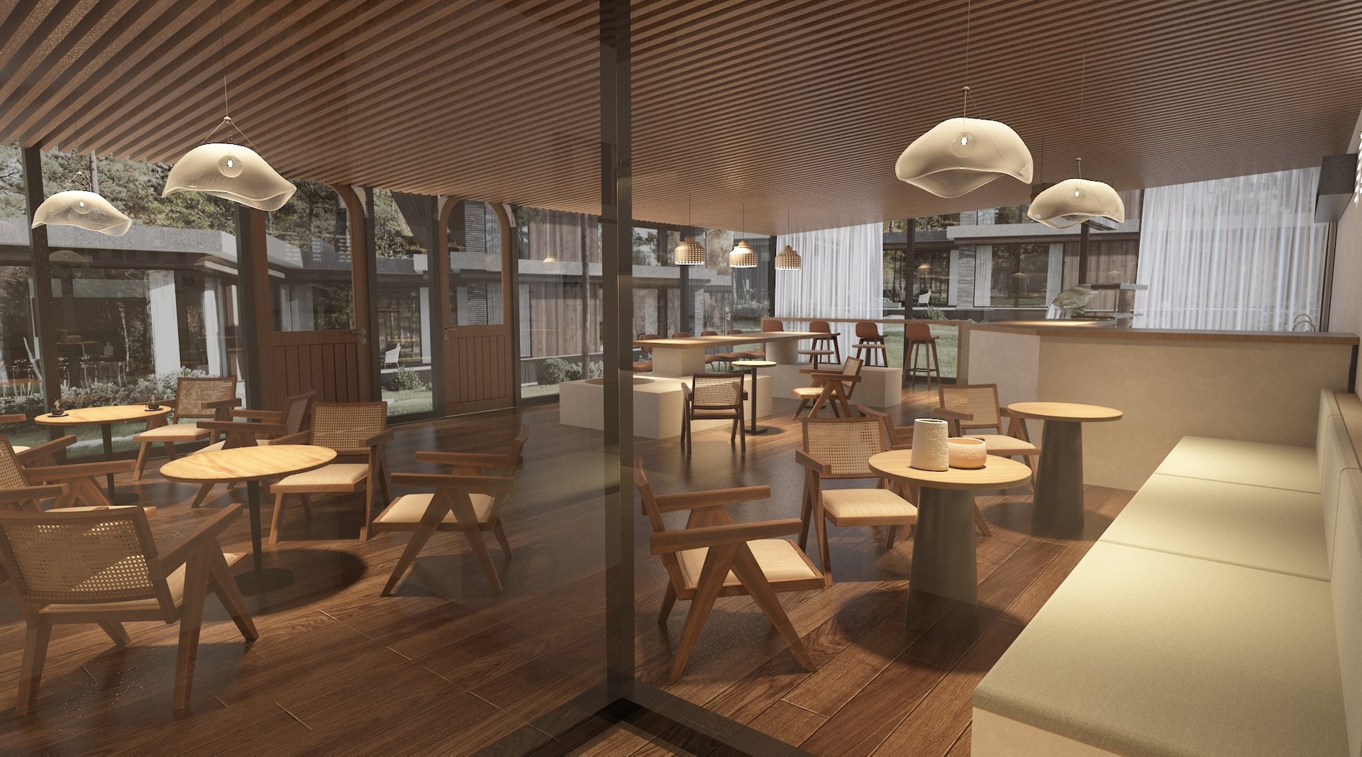 3D Coffee Shop 1 Model - TurboSquid 2049453