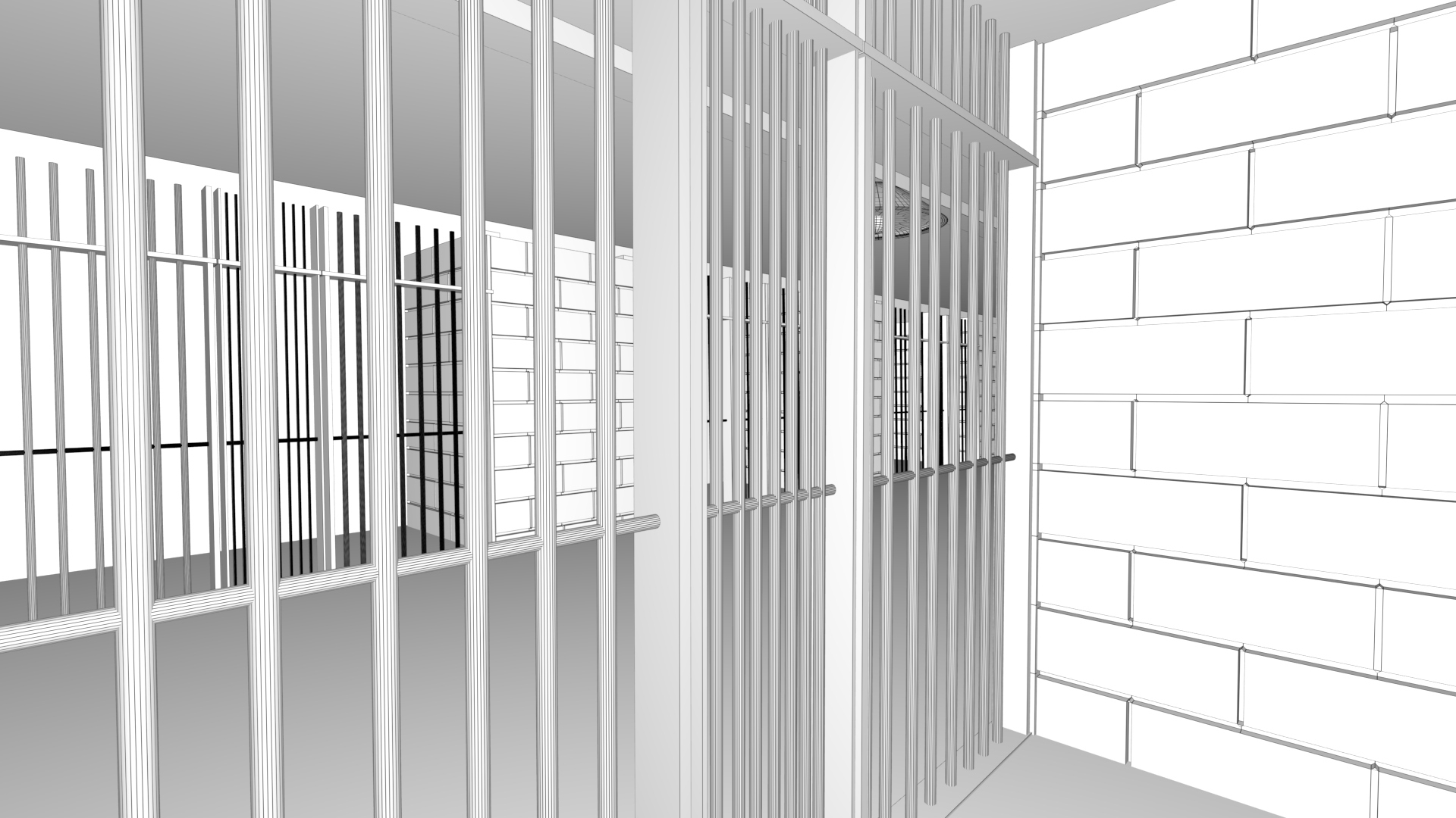 Free 3D jail scene - TurboSquid 1205960