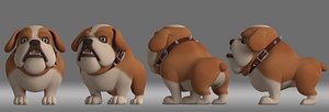 Cartoon Dog Maya Models for Download | TurboSquid