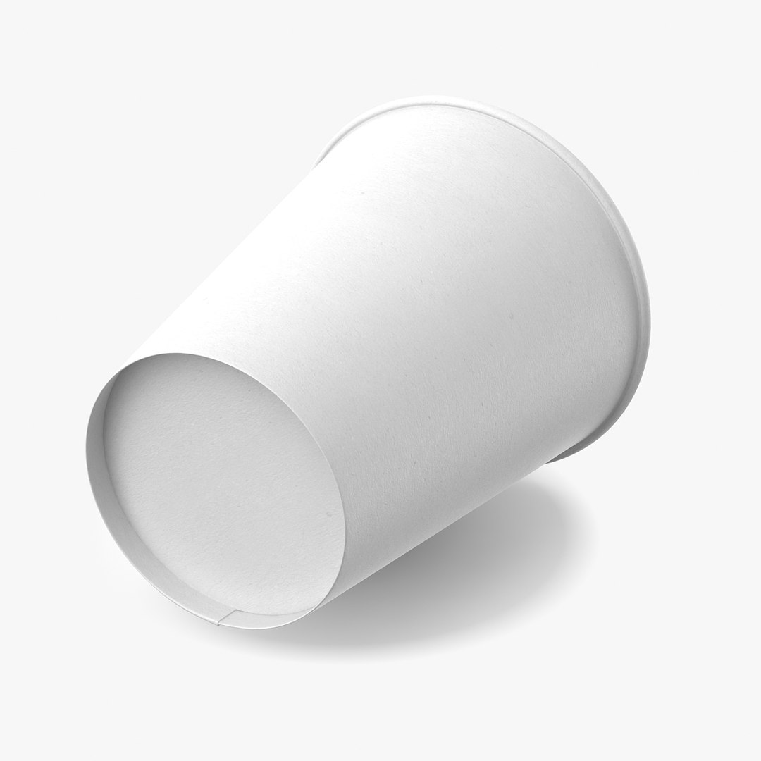 Cup paper model - TurboSquid 1395864