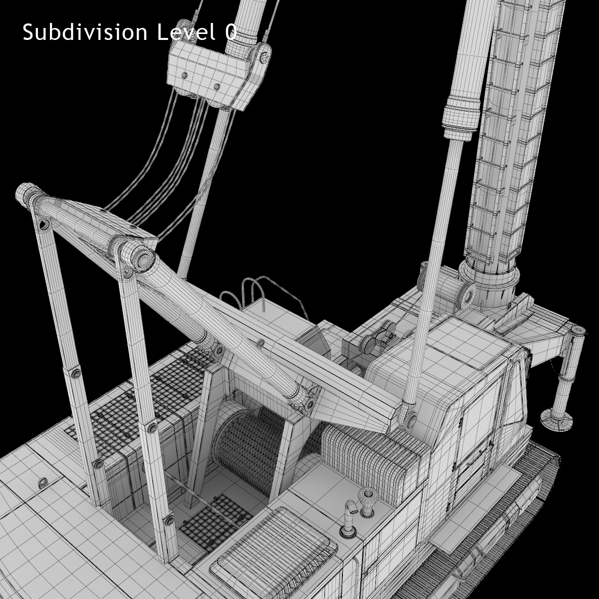pile driver 3d model