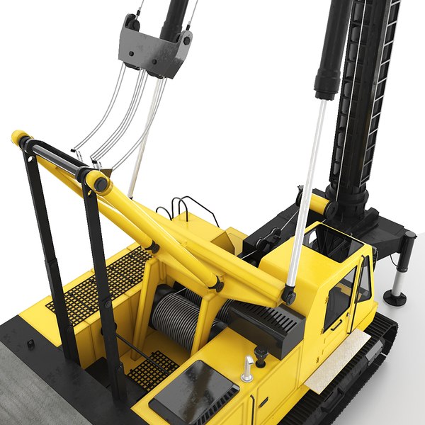 pile driver 3d model