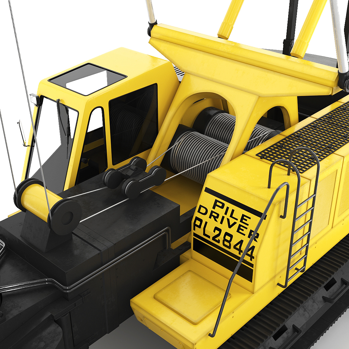 pile driver 3d model
