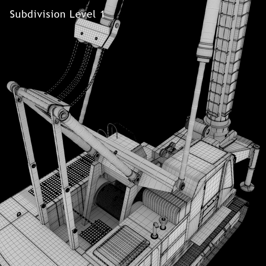 pile driver 3d model
