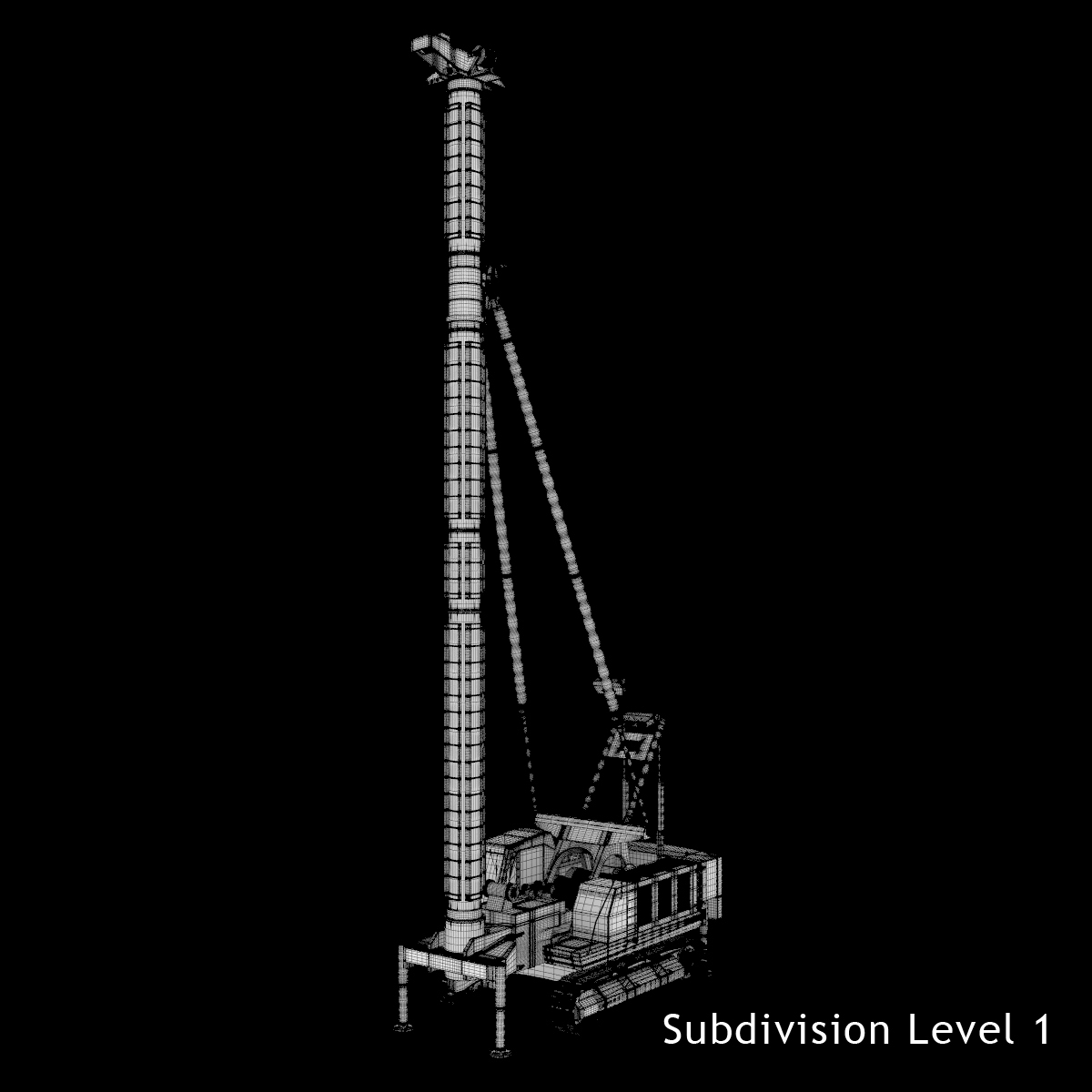 pile driver 3d model