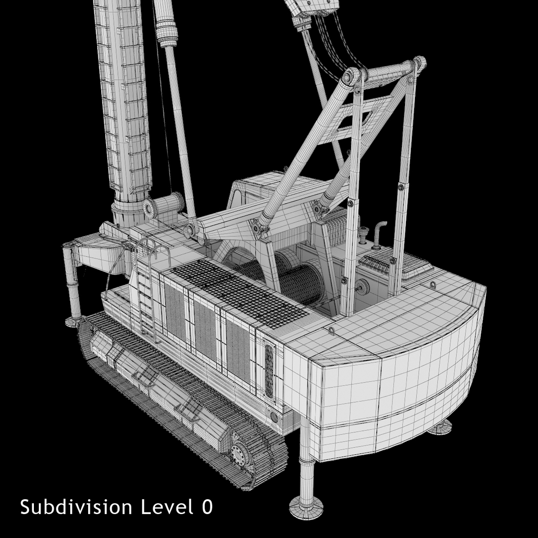 pile driver 3d model