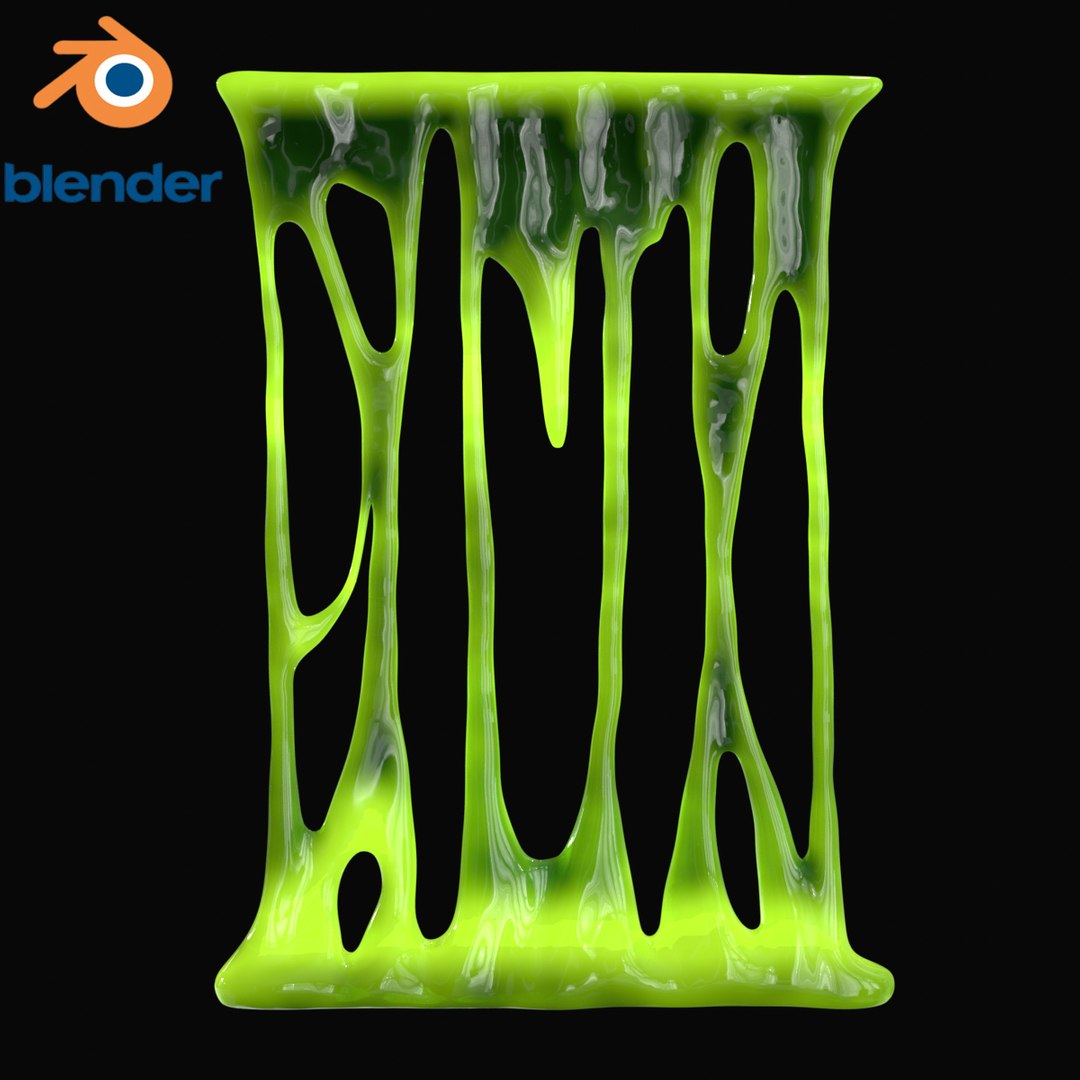 Green Slime V6 3D Model - TurboSquid 2184733