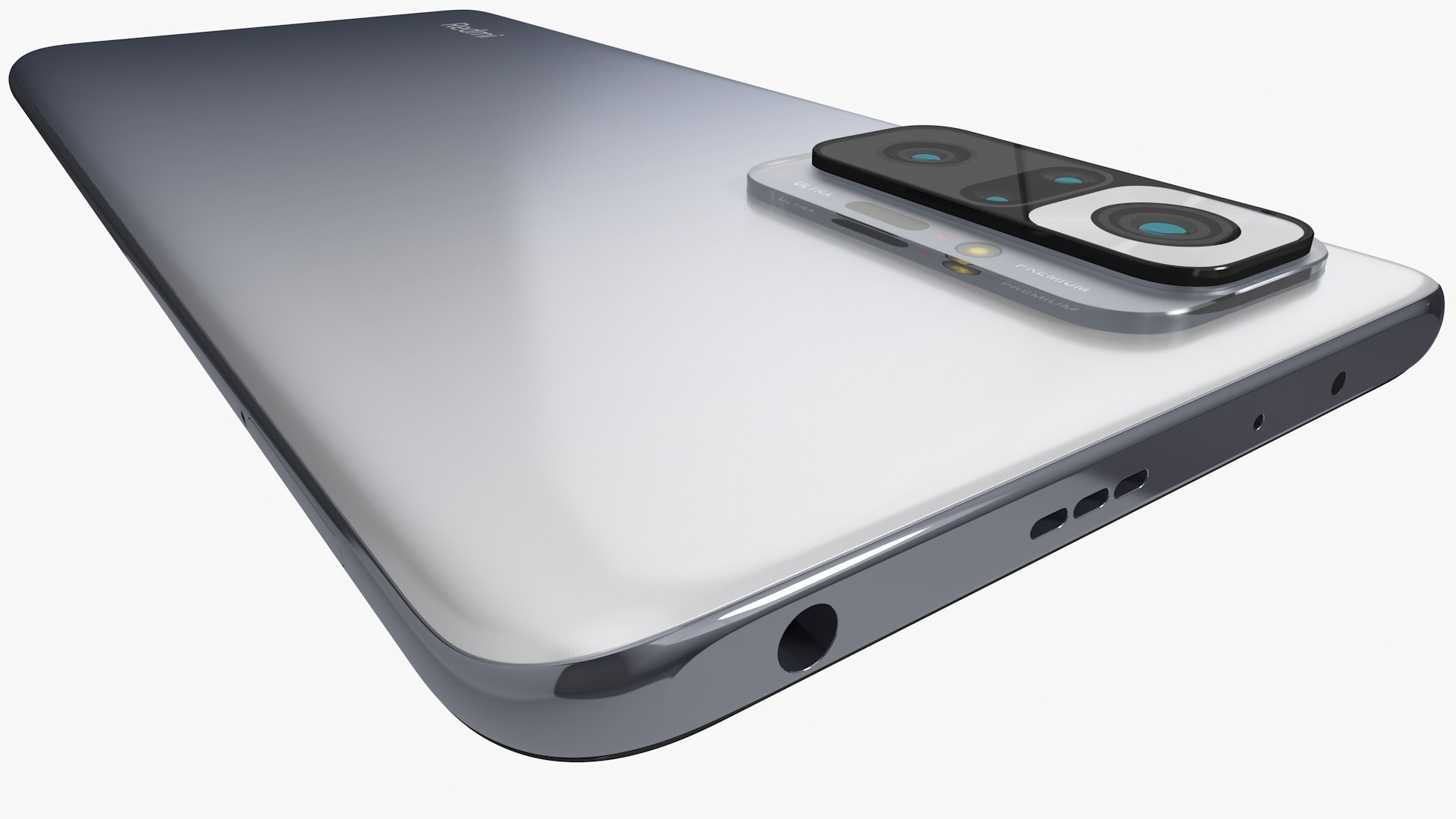 3D Xiaomi Redmi Note 10 Pro Gray Model - TurboSquid 1720967