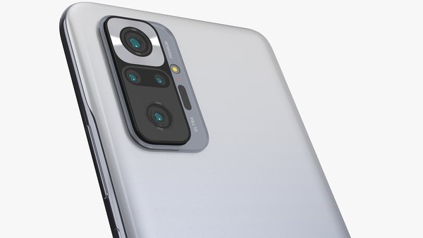 3D Xiaomi Redmi Note 10 Pro Gray model - TurboSquid 1720967