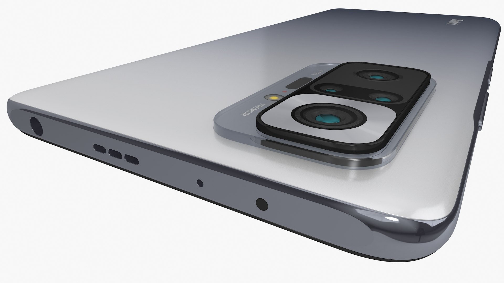 3D Xiaomi Redmi Note 10 Pro Gray Model - TurboSquid 1720967