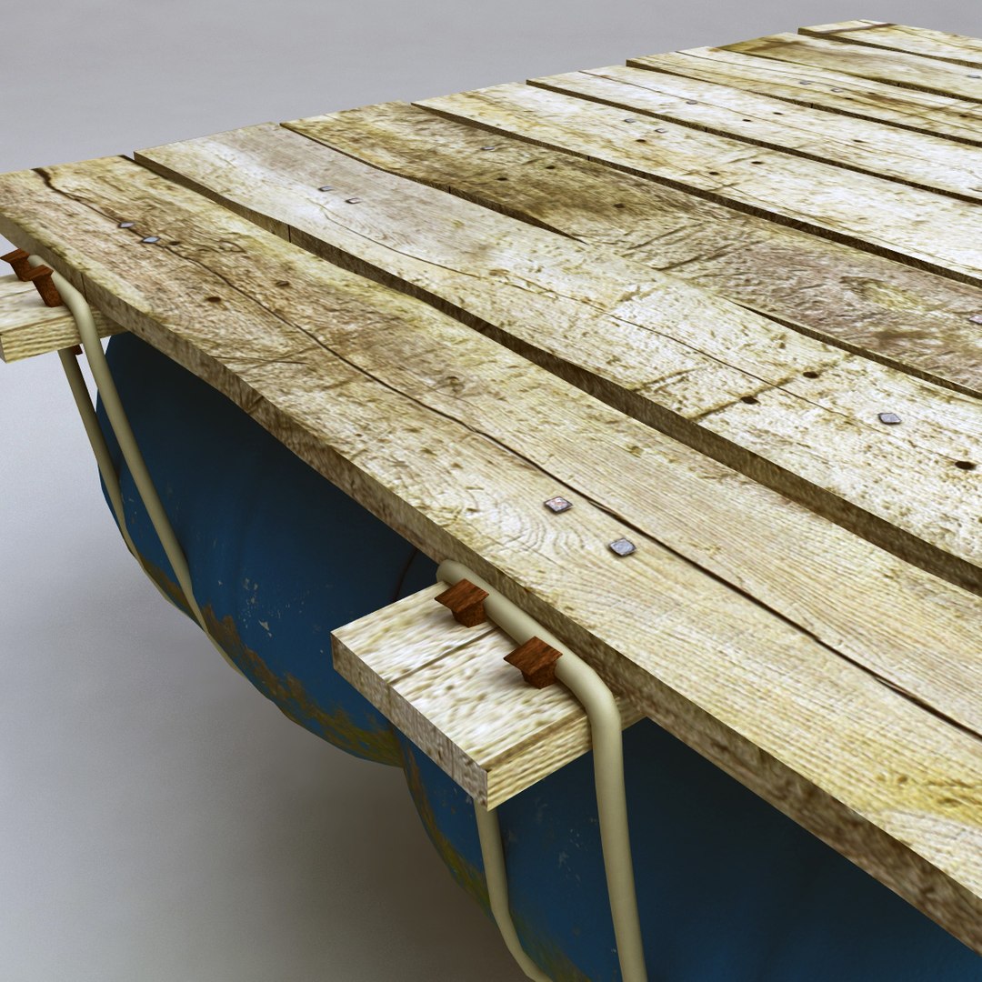 Raft Modelled Contains 3d Model