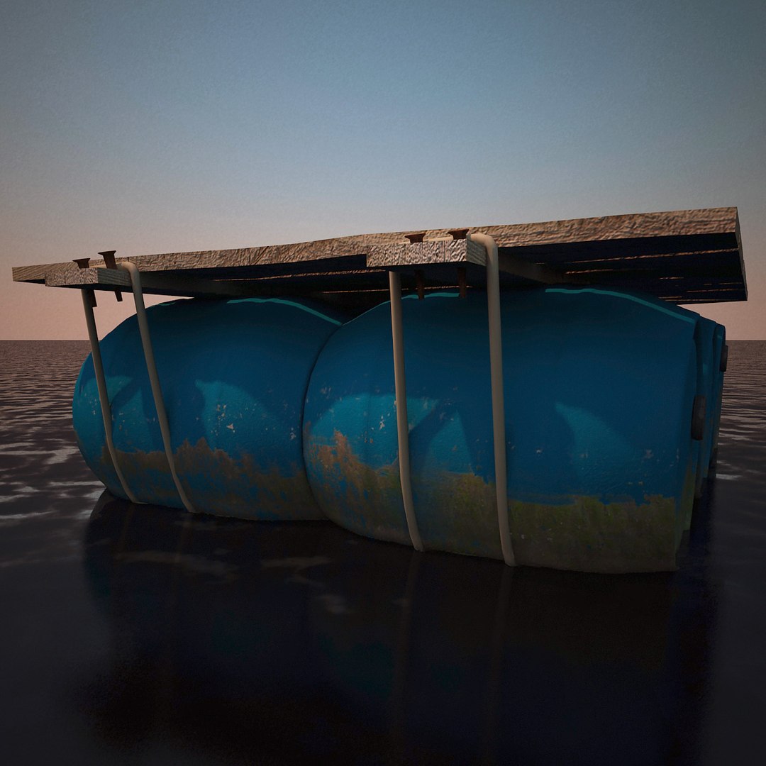 Raft Modelled Contains 3d Model
