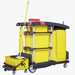 Cleaning Cart 3D Models for Download | TurboSquid