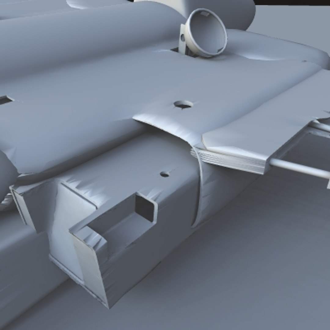 Derelict Spacewreck 3d Dxf