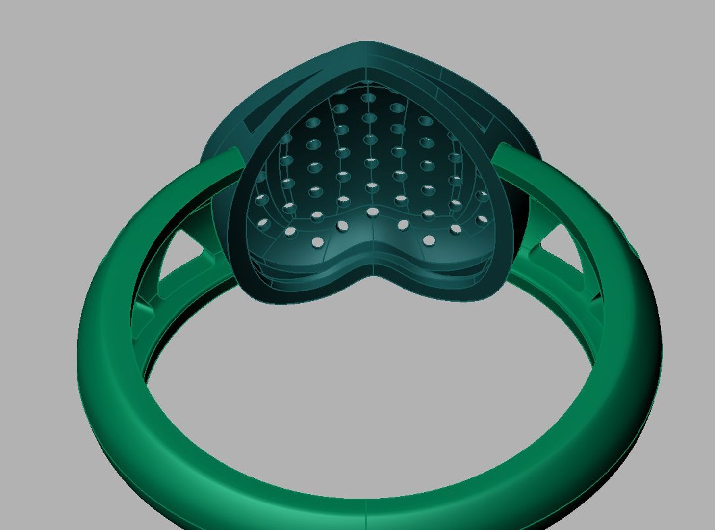 3d cnc ring model