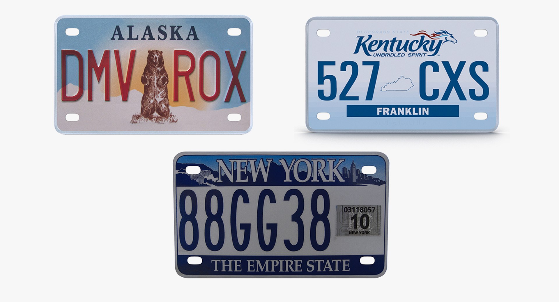 3D License Plate - TurboSquid 1487800