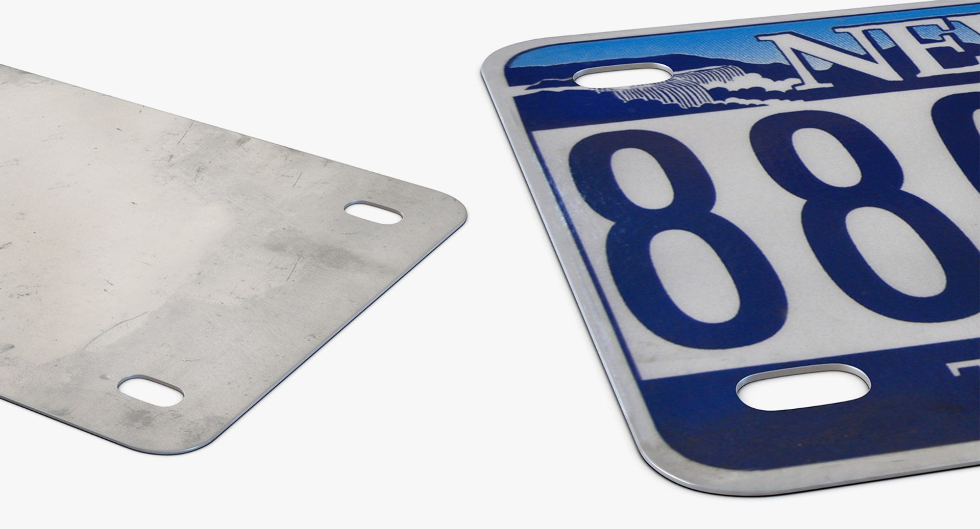 3D License Plate - TurboSquid 1487800