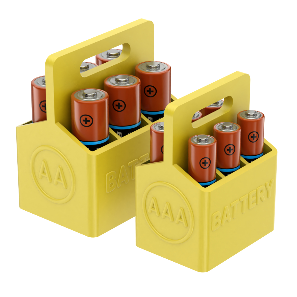 3D 3D Printable Battery Holder model - TurboSquid 1862345
