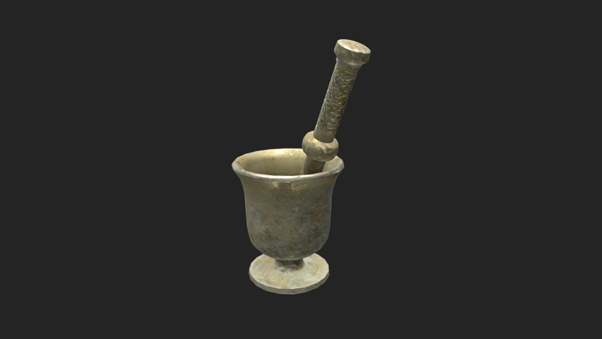 Medieval Mortar 3D - TurboSquid 2322778
