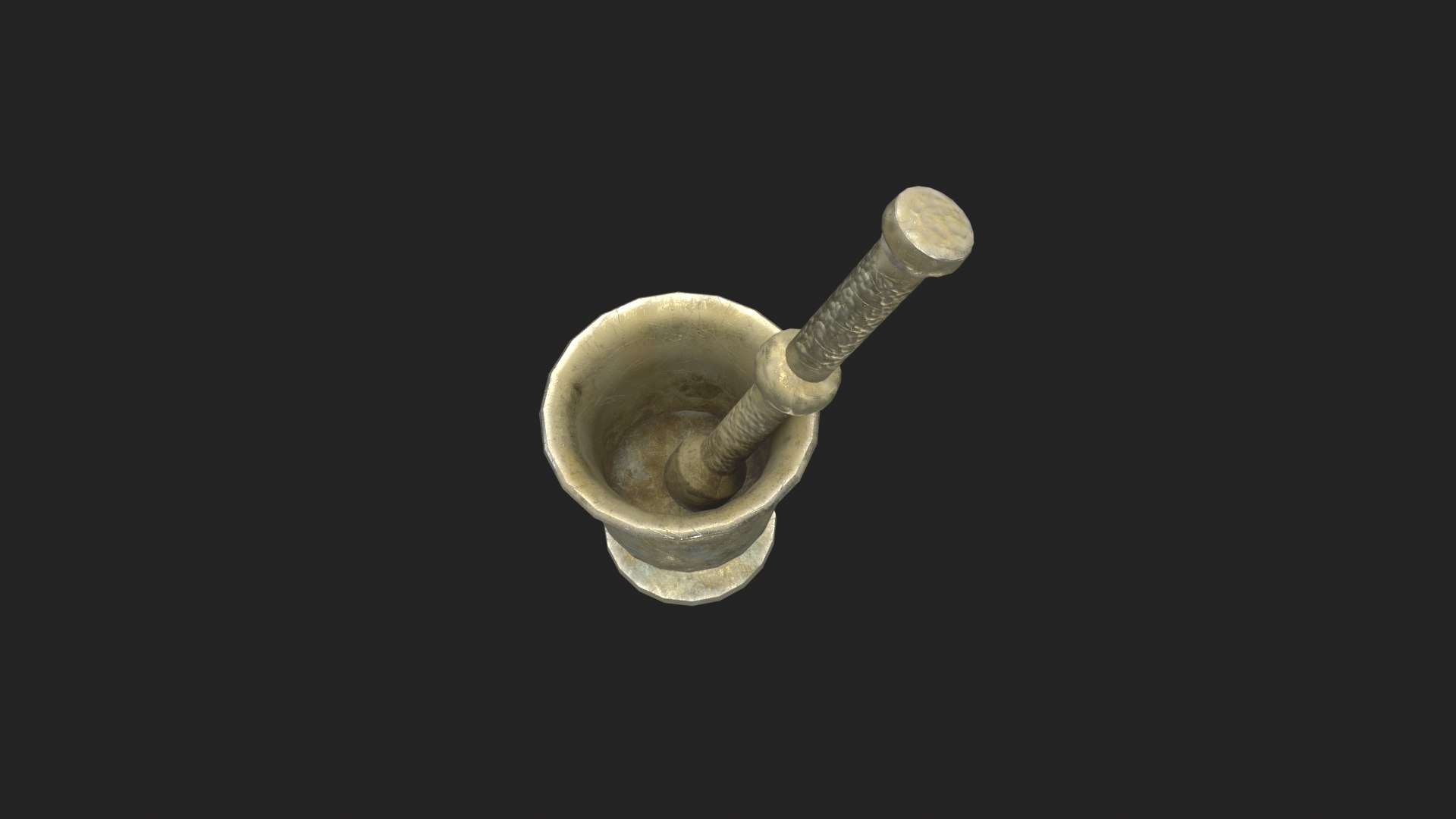 Medieval Mortar 3D - TurboSquid 2322778