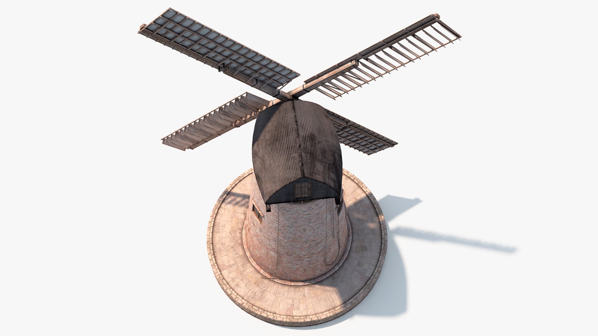 3D Windmill 8K PBR Textures - TurboSquid 2014627