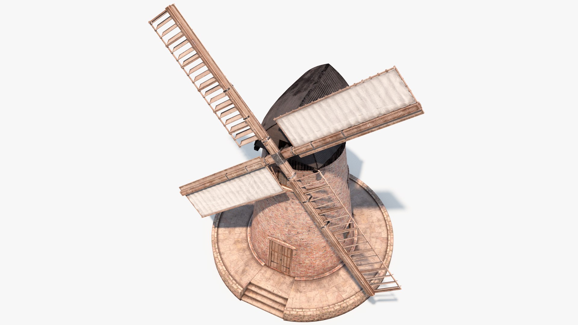 3D Windmill 8K PBR Textures - TurboSquid 2014627