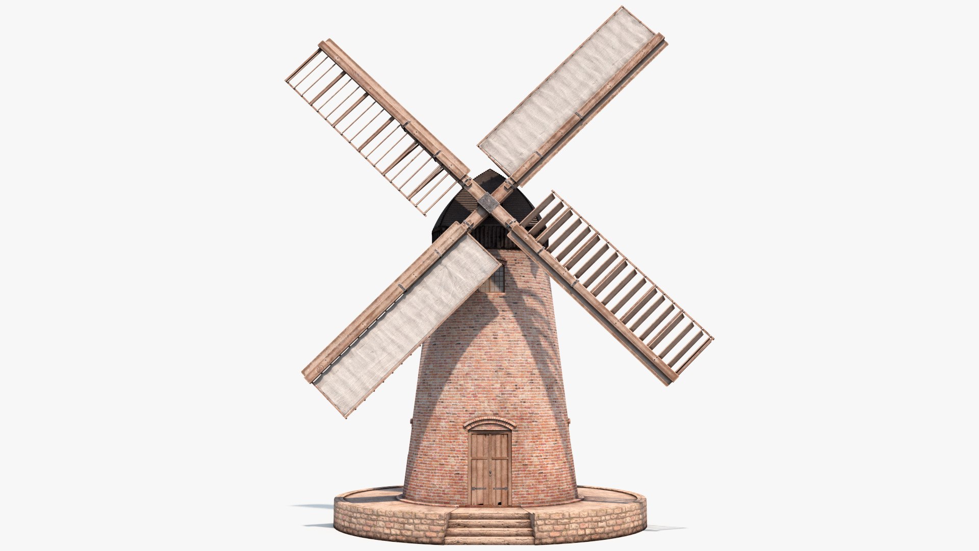 3D Windmill 8K PBR Textures - TurboSquid 2014627