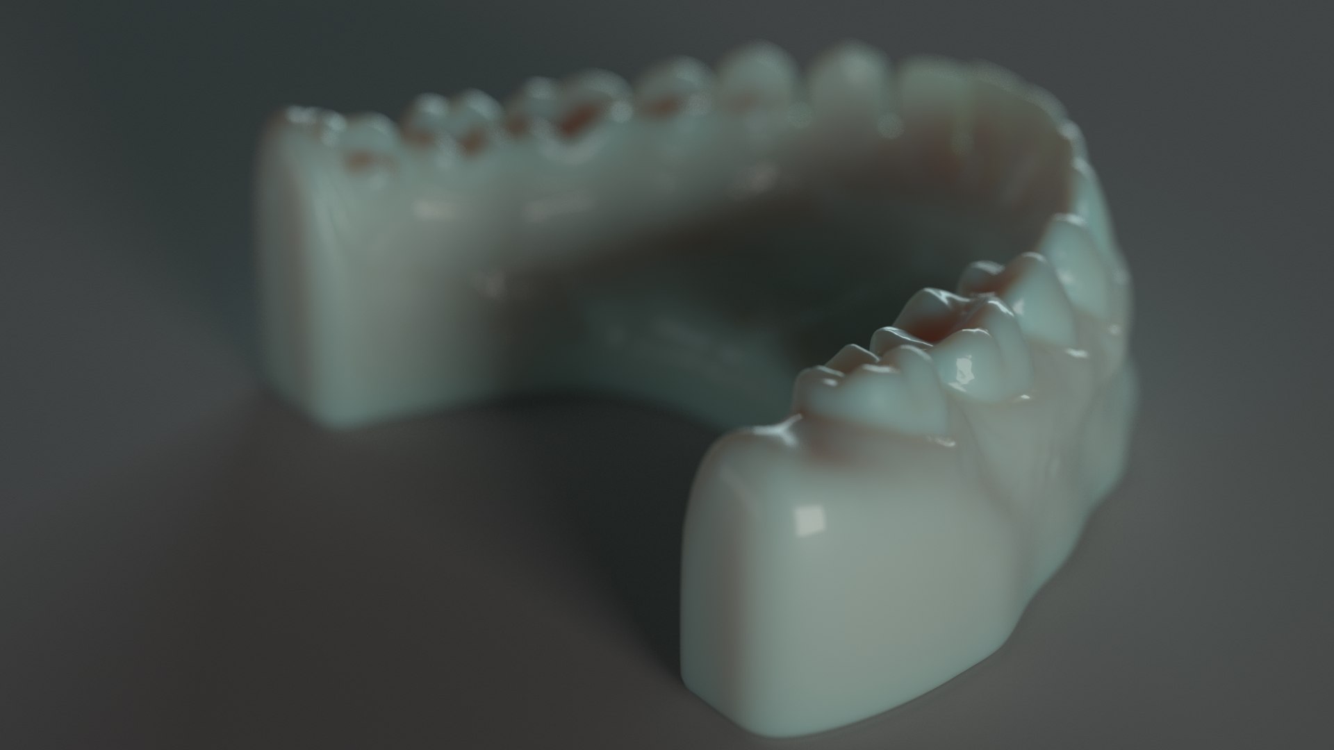 3D Lower Denture D Mold Model - TurboSquid 1810562
