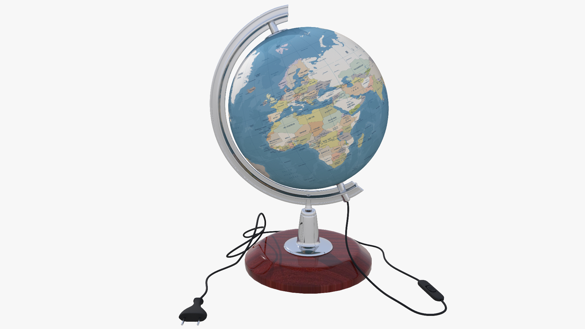 3D lightwave globe model - TurboSquid 1536201