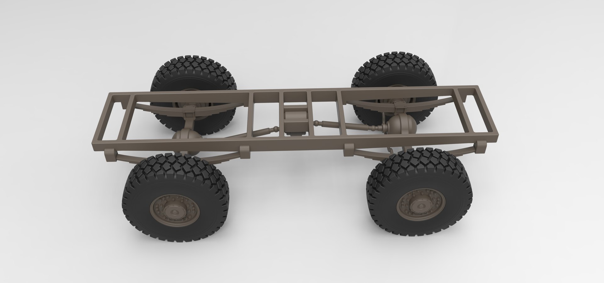 Chassis 4x4 3D model - TurboSquid 1284188
