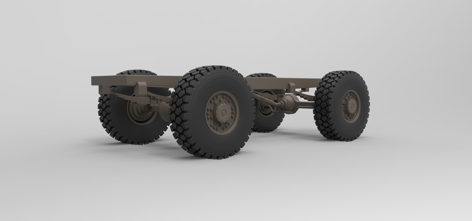 Chassis 4x4 3D model - TurboSquid 1284188