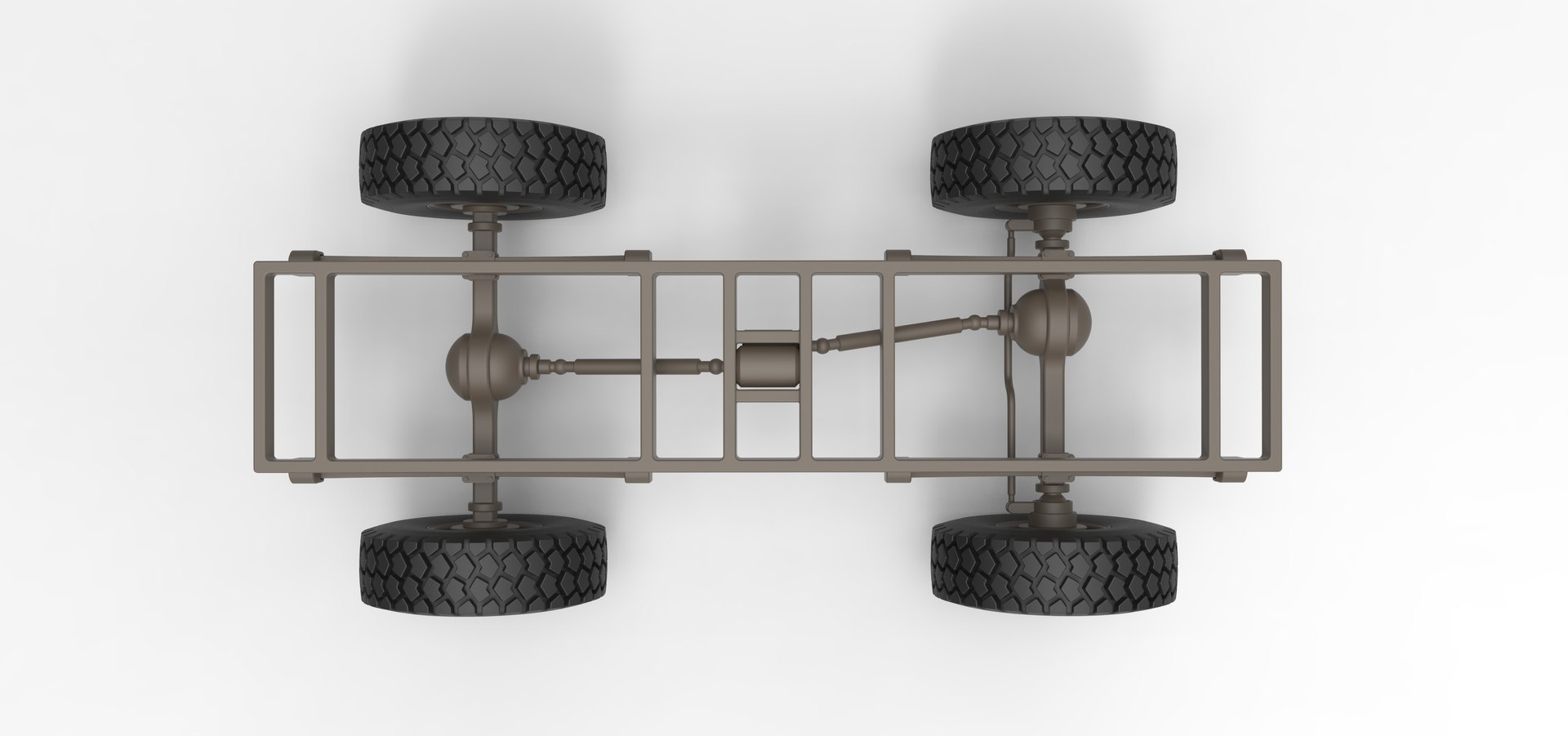 Chassis 4x4 3D model - TurboSquid 1284188