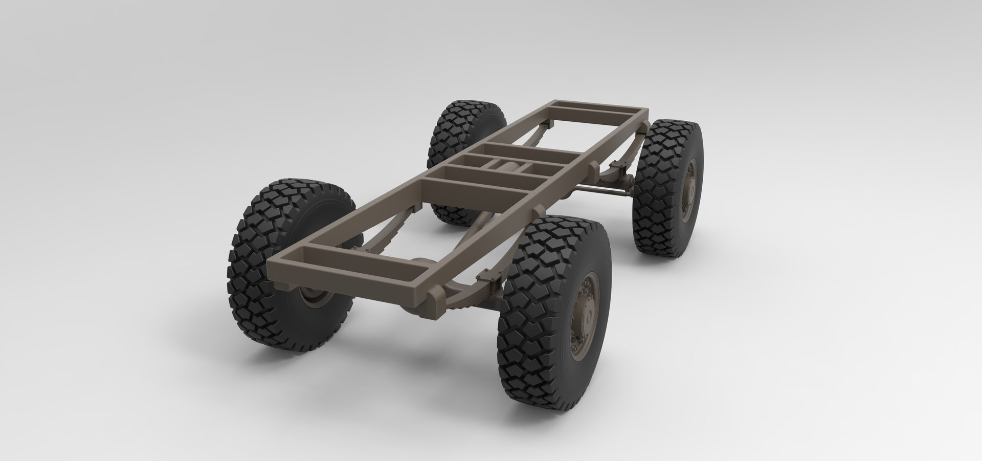 Chassis 4x4 3D model - TurboSquid 1284188