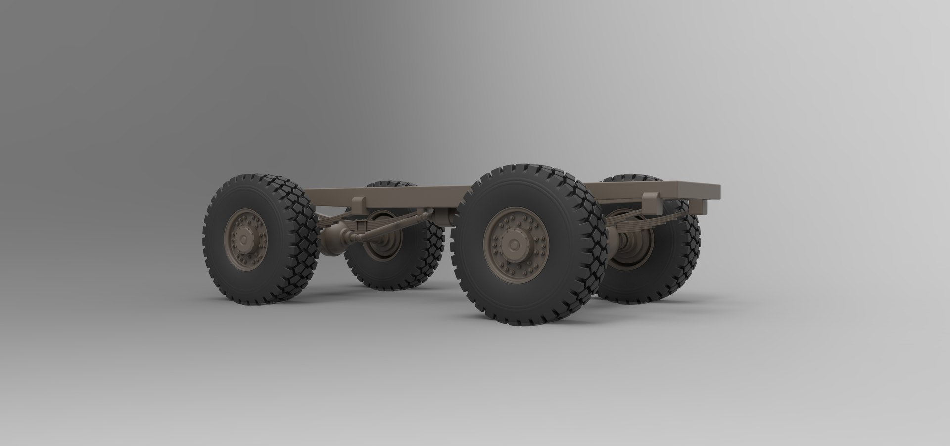 Chassis 4x4 3D model - TurboSquid 1284188